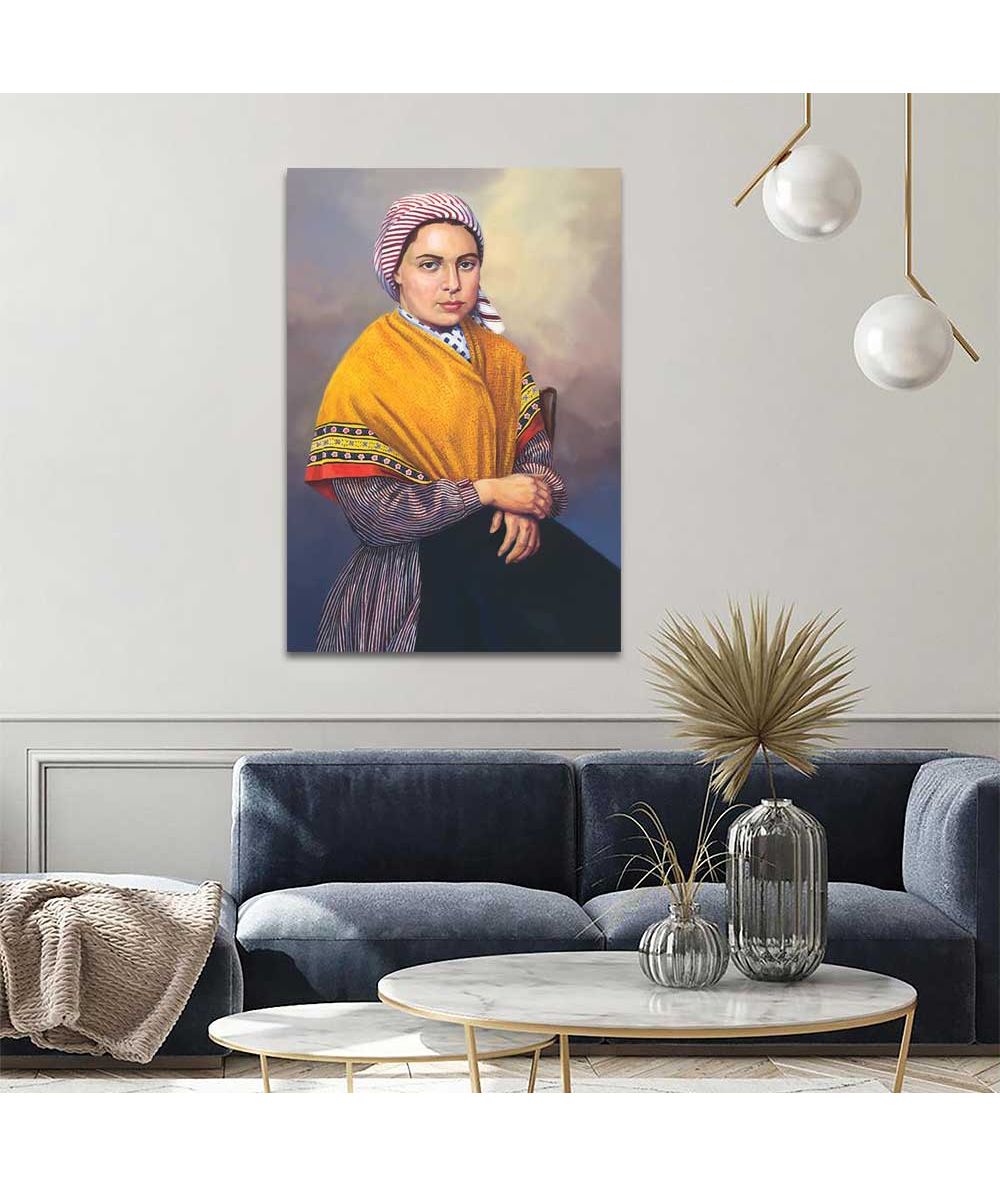 Obraz religijny Św. Bernadetta Soubirous z Lourdes- sklep Grafiki ...